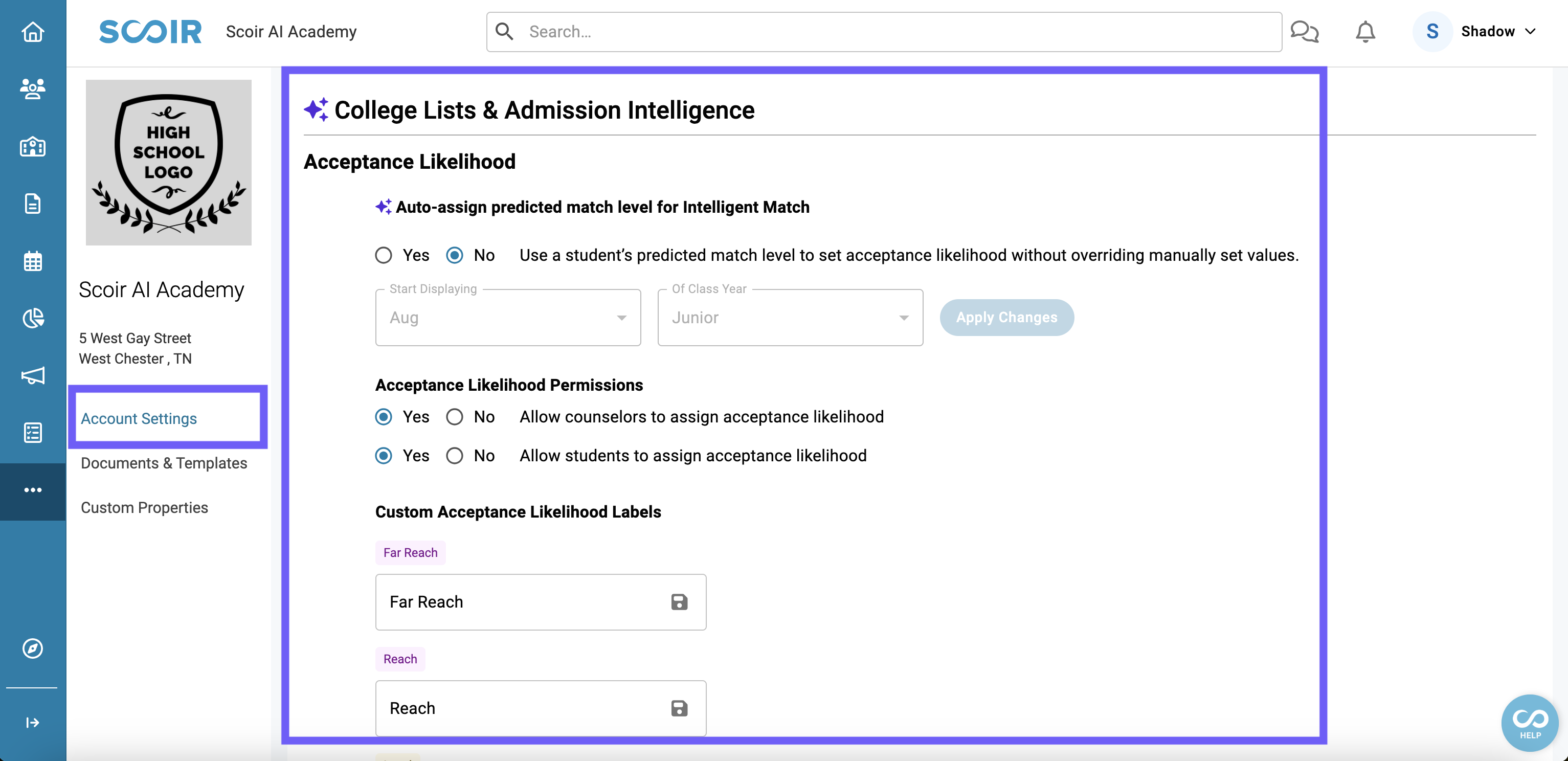 Introducing Admission Intelligence (Scoir AI) for Counselors | Scoir